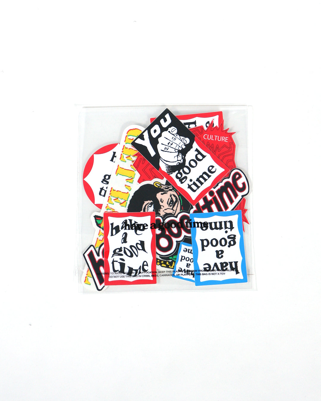 have a good time / STICKER PACK – BASSLINE